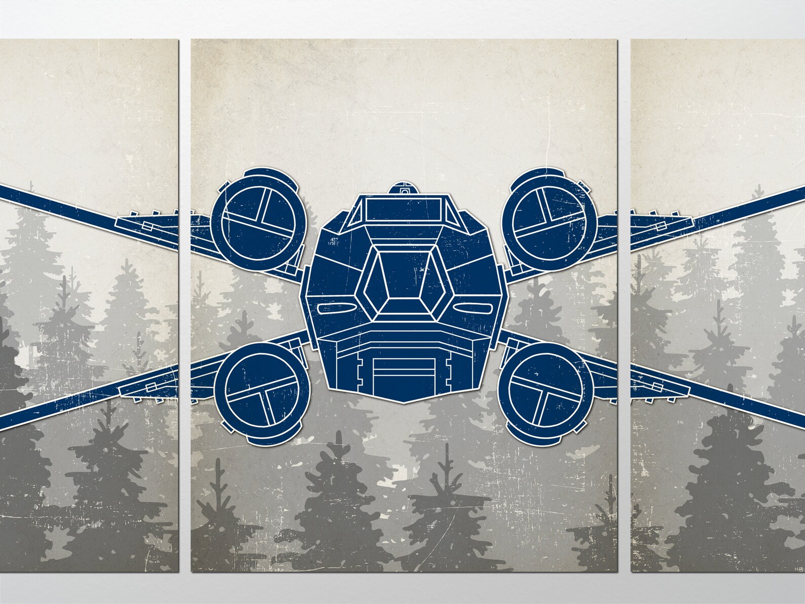 STAR WARS ART - Star Wars Wall Art, Star Wars Decor, Star Wars Nursery ...