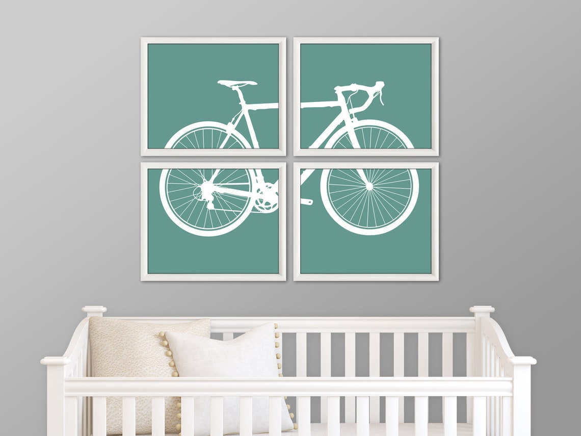 BICYCLE WALL ART - Bicycle Art Print, Bicycle Wall Decor, Bike Decor - Etsy