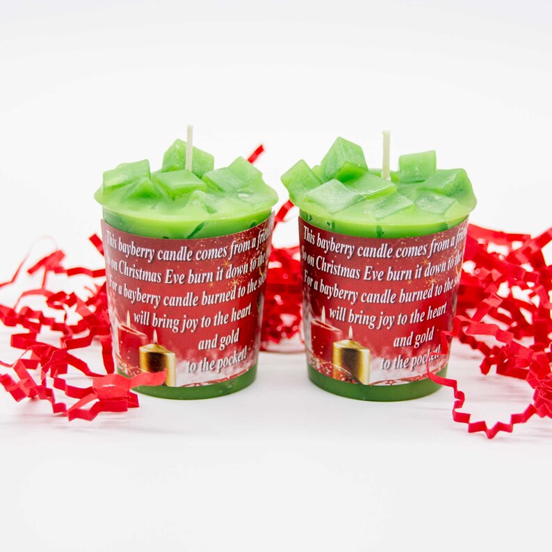 Bayberry Candles With Bayberry Poem-christmas Gift Idea-teacher's Gift ...