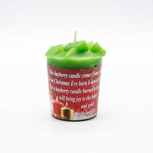 Bayberry Candles-bayberry Poem-christmas Candles-christmas Gift-set of ...