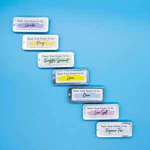 Soap Sheets-single Use Soap-travel Soap-portable Hand Soap-camping Soap ...