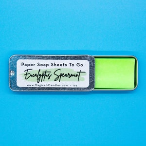 Soap Sheets-single Use Soap-travel Soap-portable Hand Soap-camping Soap ...