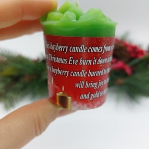 Bayberry Votive Candles-christmas Tradition-lucky Bayberry Candles ...