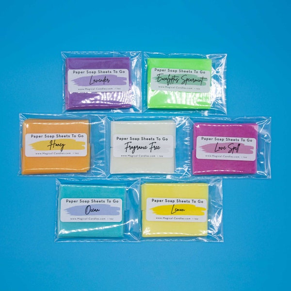 Single Use Soap - Etsy