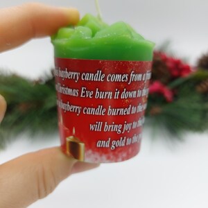 Bayberry Candles-bayberry Poem-christmas Candles-christmas Gift-set of ...