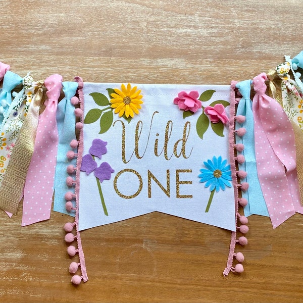 Wild One Banner - Etsy