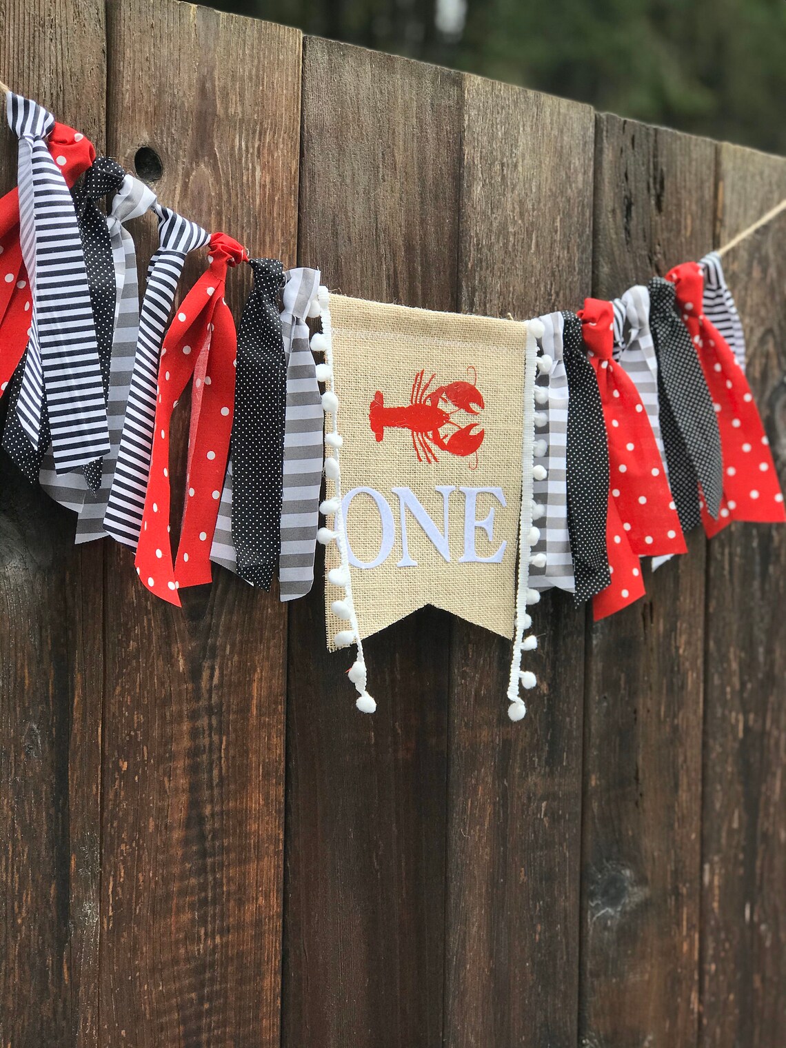 Crawfish 1st Birthday Decoration, Lobster First Birthday Party ...