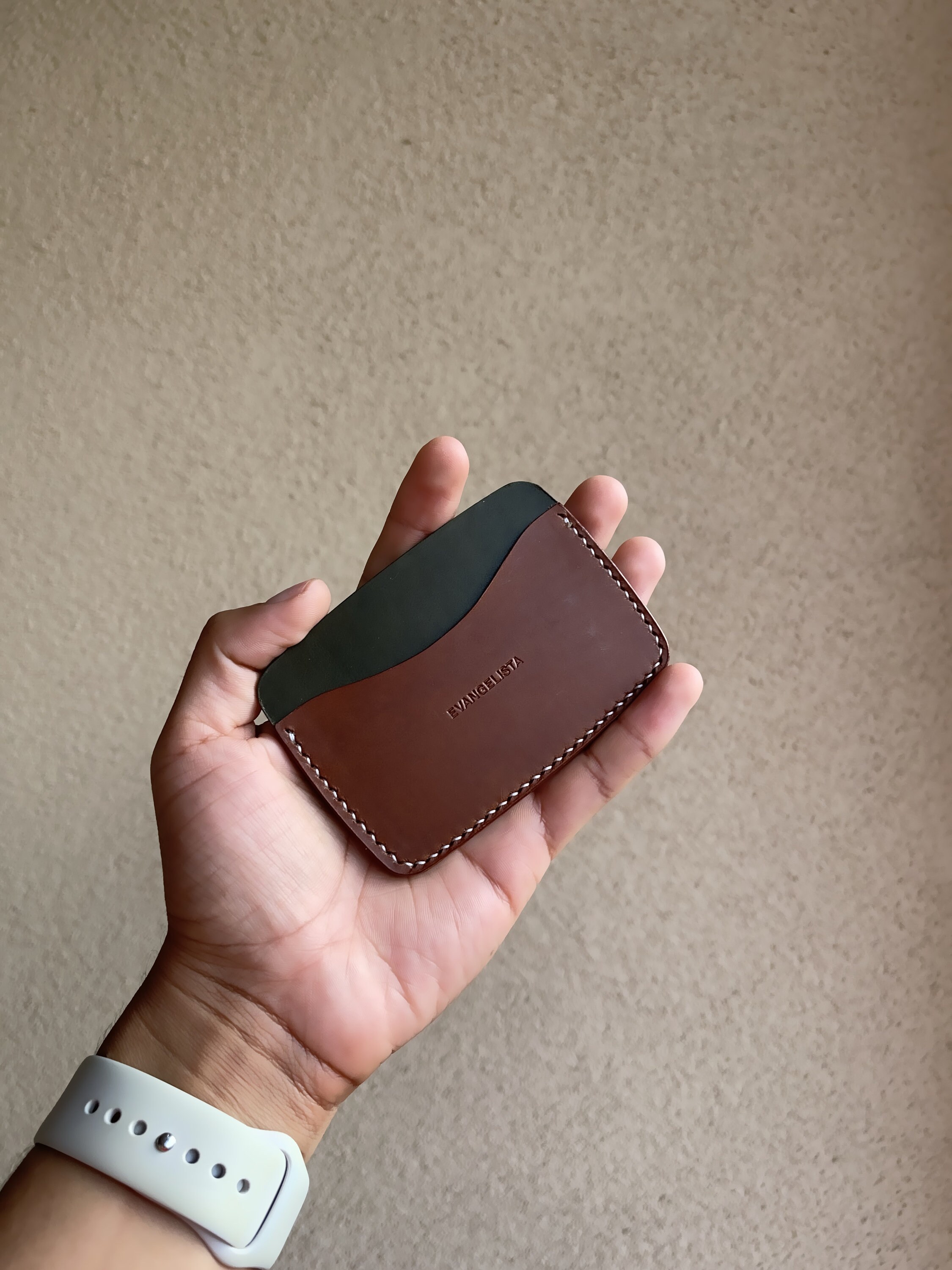 The Arc | Minimalist 3 Pocket Leather Wallet - Etsy
