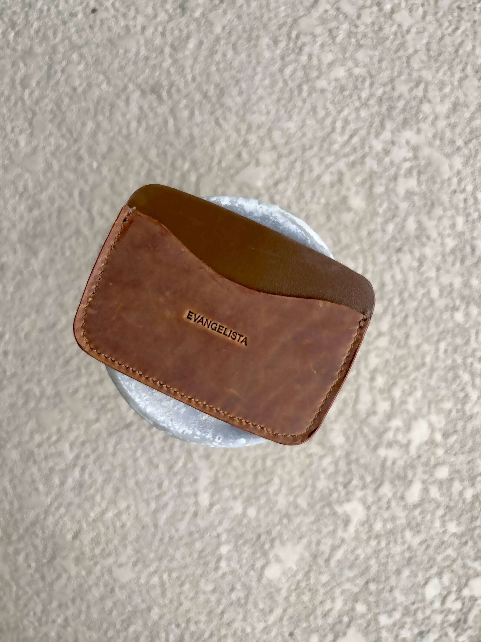 The Arc | Minimalist 3 Pocket Leather Wallet - Etsy