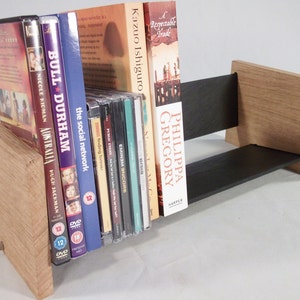 Oak Slate Design Book Rack Modern Contemporary Style - Etsy