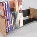 Oak Slate Design Book Rack Modern Contemporary Style - Etsy