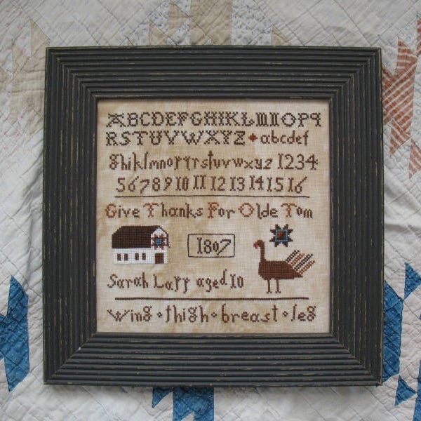 Primitive Cross Stitch - Etsy