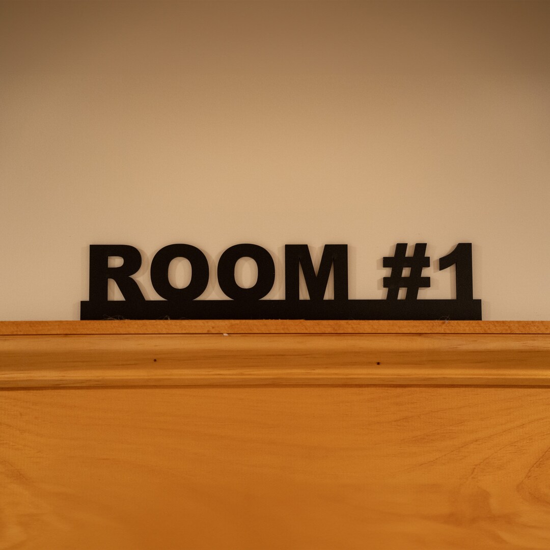Room Number Signs for Doctor's Office | Custom Number Sign for Door ...