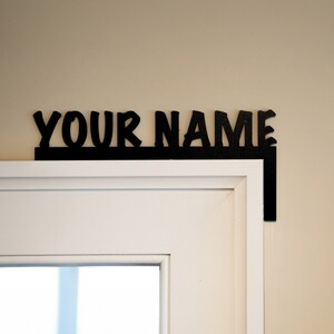 Door Corner Decoration | Bedroom Door Sign | Custom Door Sign With Name ...