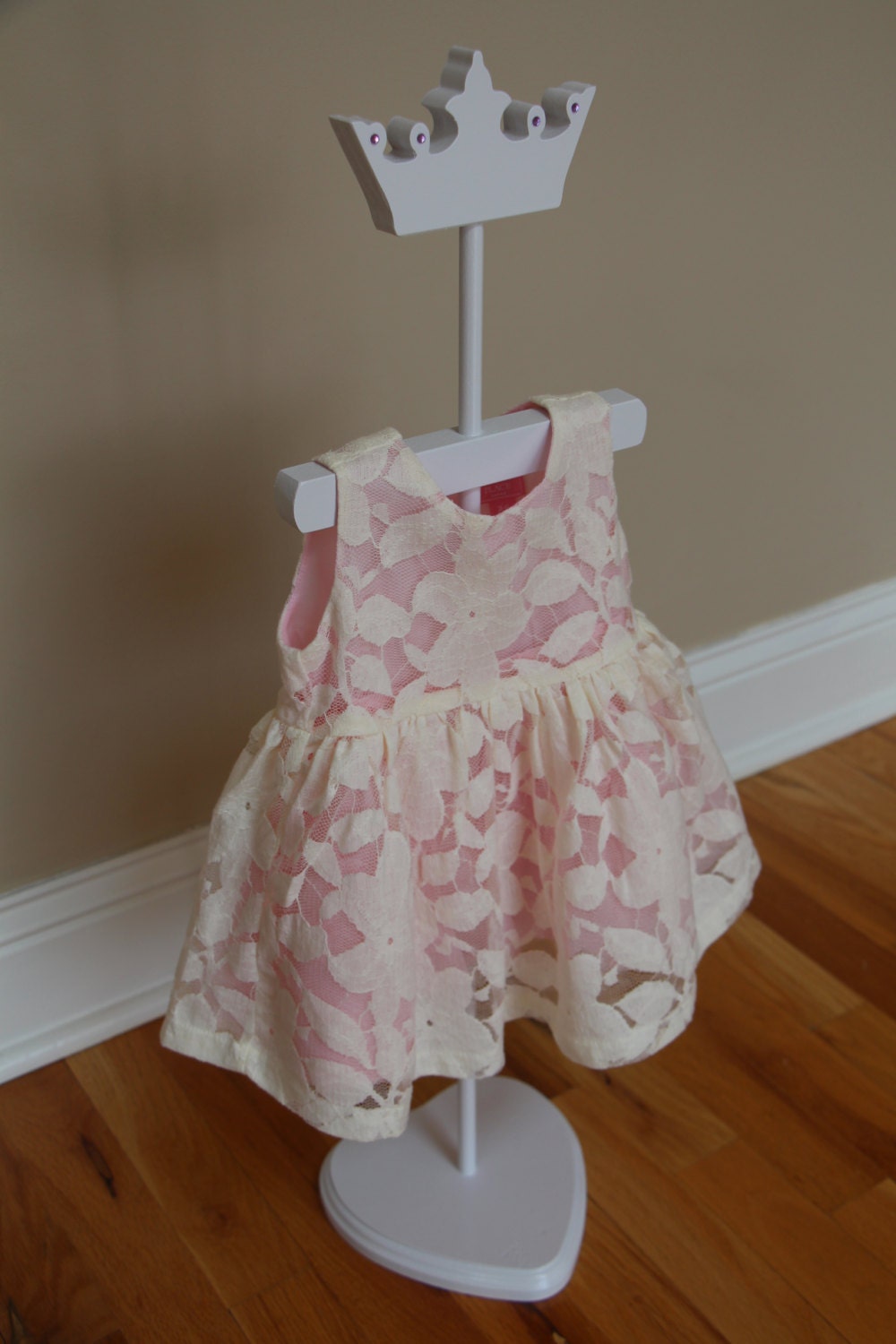 Princess Crown Dress Stand With Crystals. Great for Displaying - Etsy