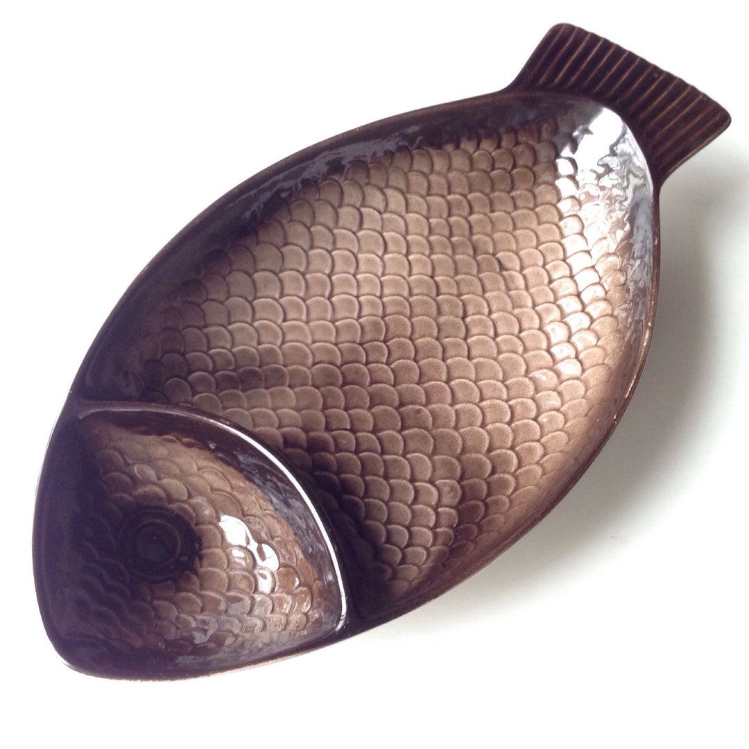 Atomic Ranch Decor Pescadero Fish Poppytrail by Metlox Vintage ...