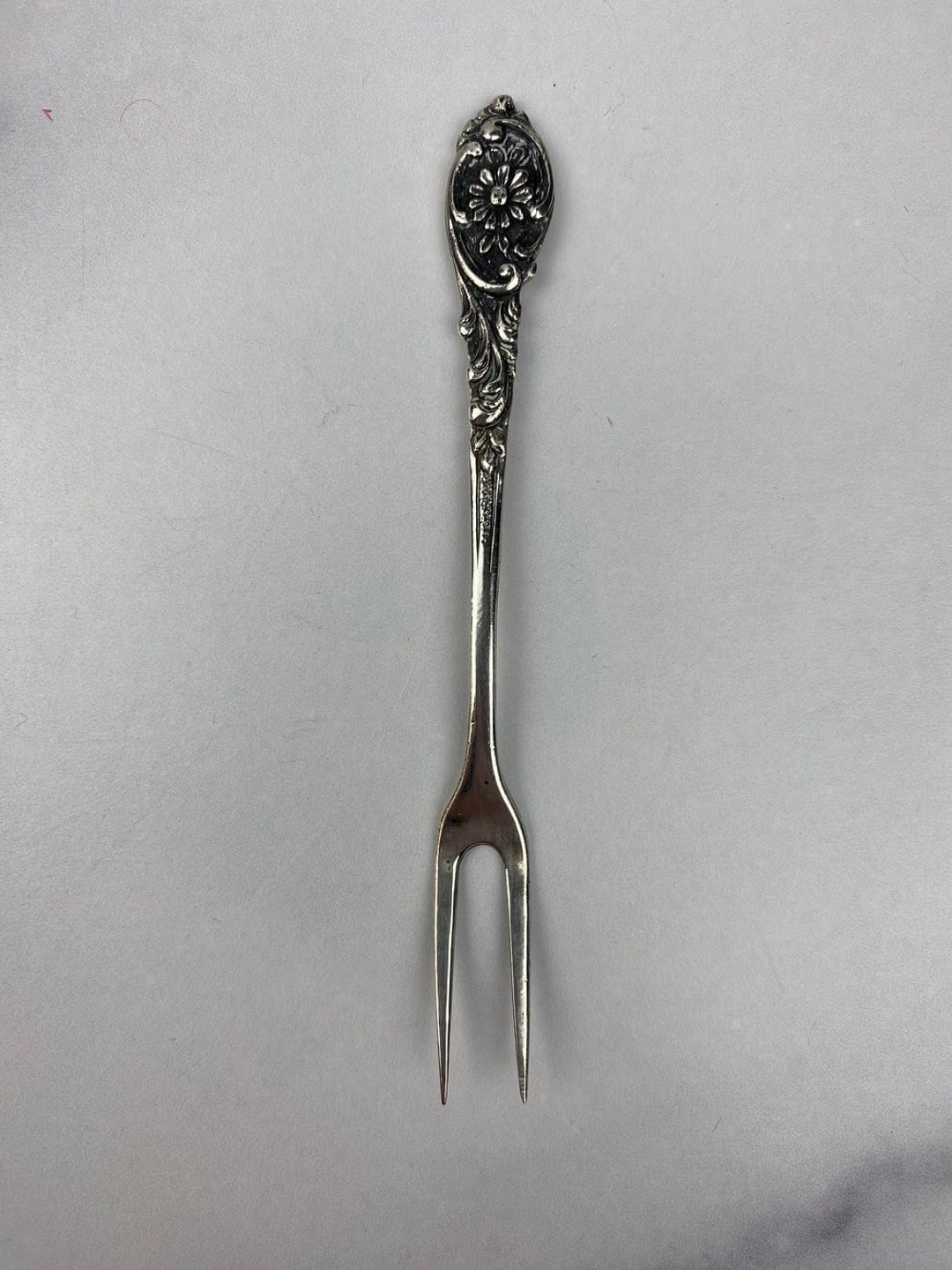 Scandinavian Silver Olive/lemon Fork - Etsy