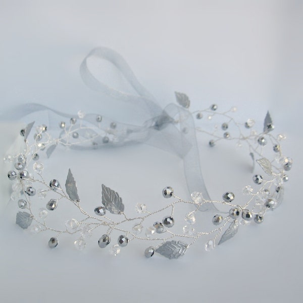 Silver Head Piece - Etsy