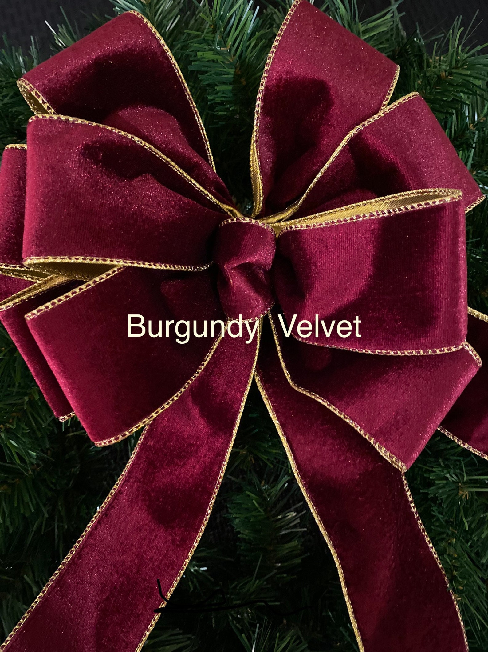 Staircase Bows, Set of 3 Beautiful Bows, Large Fabulous Holiday Bows. 7 ...