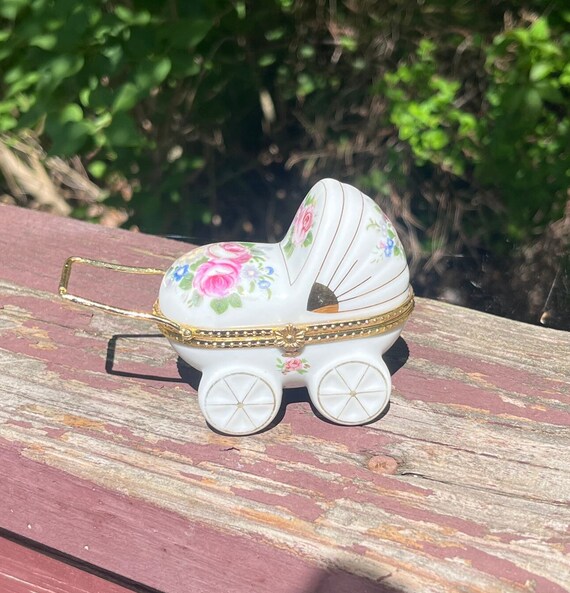 porcelain container box - Gem