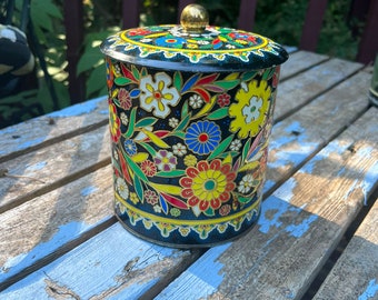 Tea Tin - Etsy