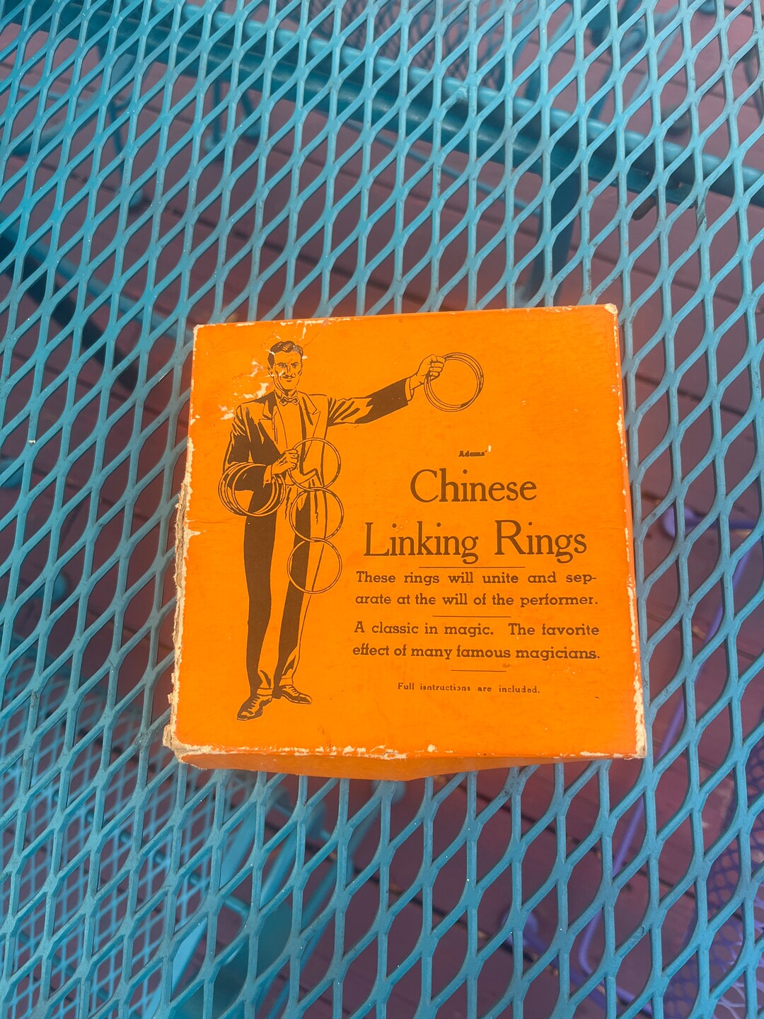 Cool Mid Century Chinese Linking Rings Game - Etsy