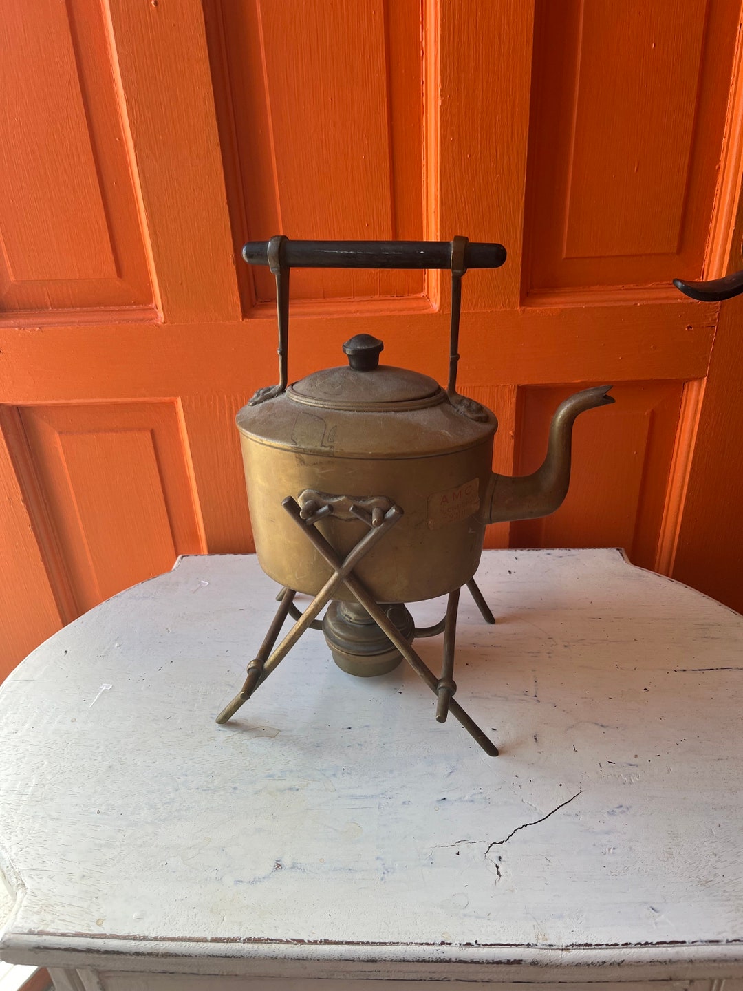 Vintage Brass AMC London 2310 Camp Coffee / Teapot - Etsy
