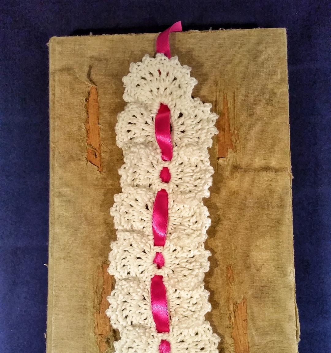 Beautiful Bookmark With Ribbon - Etsy