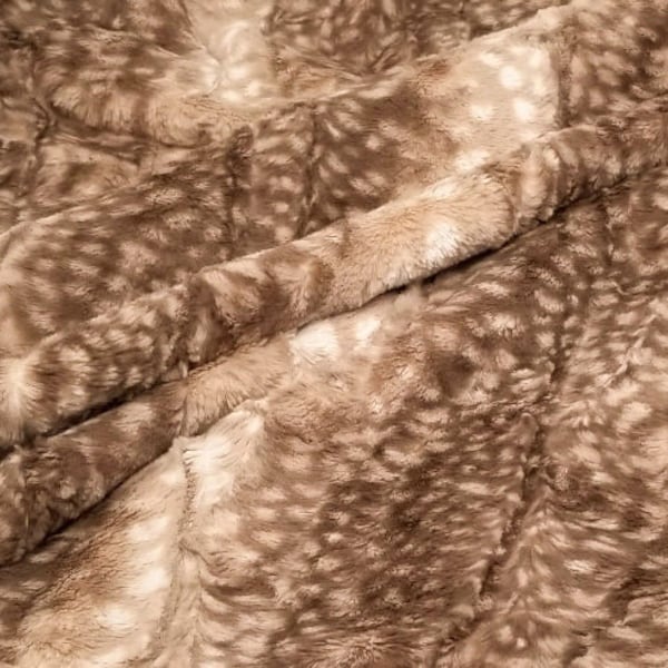 Fawn Print Fabric - Etsy