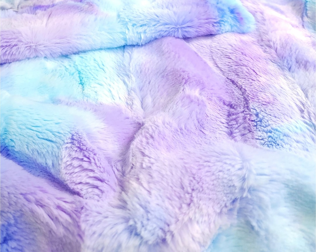 Mermaid Sorbet Minky | Shannon Fabrics | Soft Fabric | Minky Fabric by the Yard | Plush Fabric ...