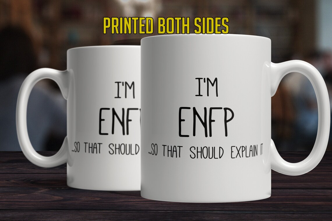 Funny Personality Type Mug ENFP the Campaigner - Etsy