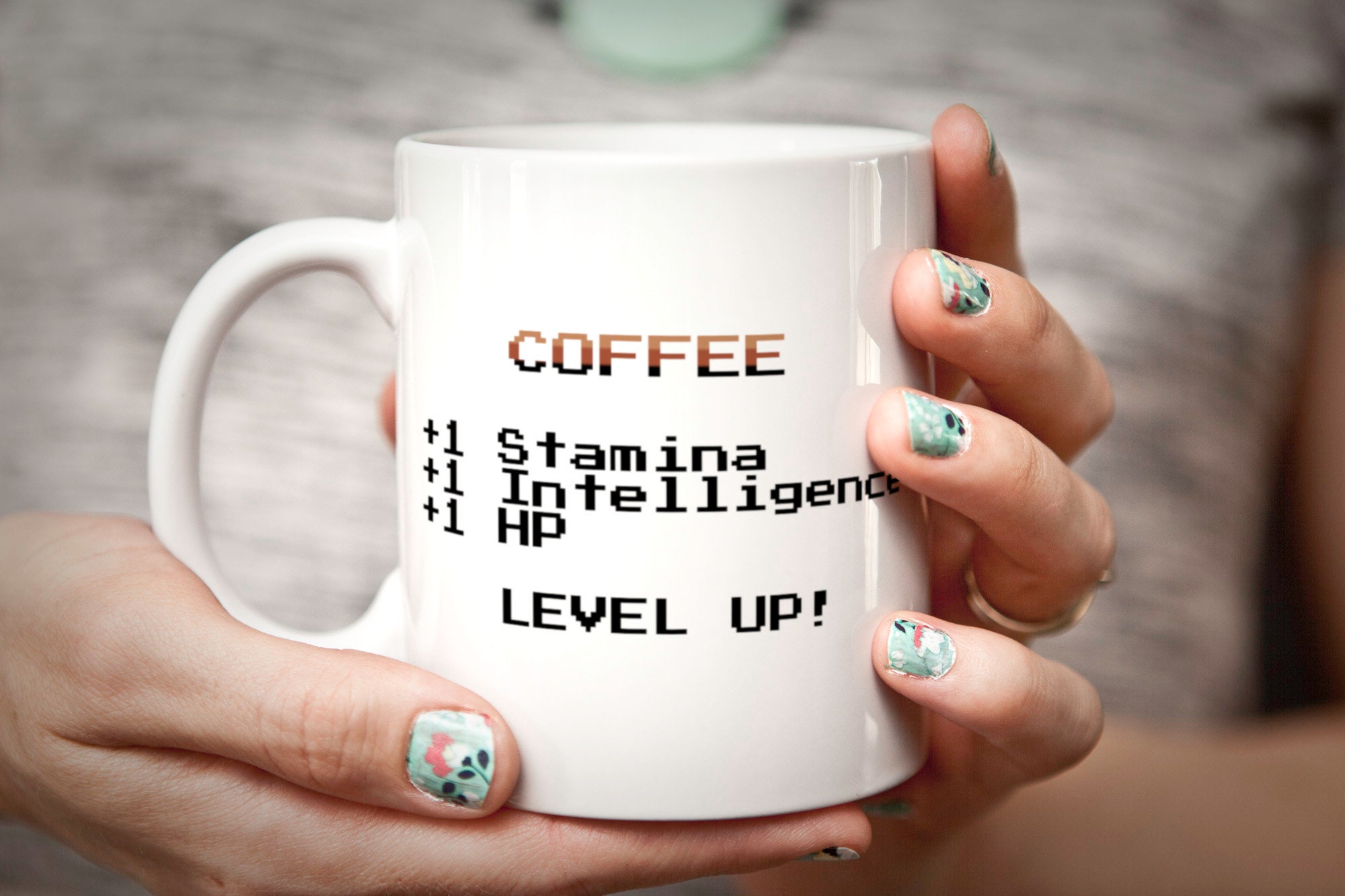 8 Bit Mug JRPG Nerd Gamer Mug Level Up Great Nerd Gift Video - Etsy Canada