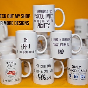 8 Bit Mug JRPG Nerd Gamer Mug Level Up Great Nerd Gift Video Game Gift ...