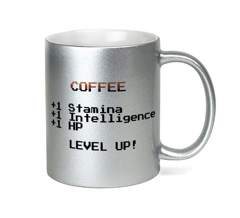 8 Bit Mug JRPG Nerd Gamer Mug Level Up Great Nerd Gift Video - Etsy Canada