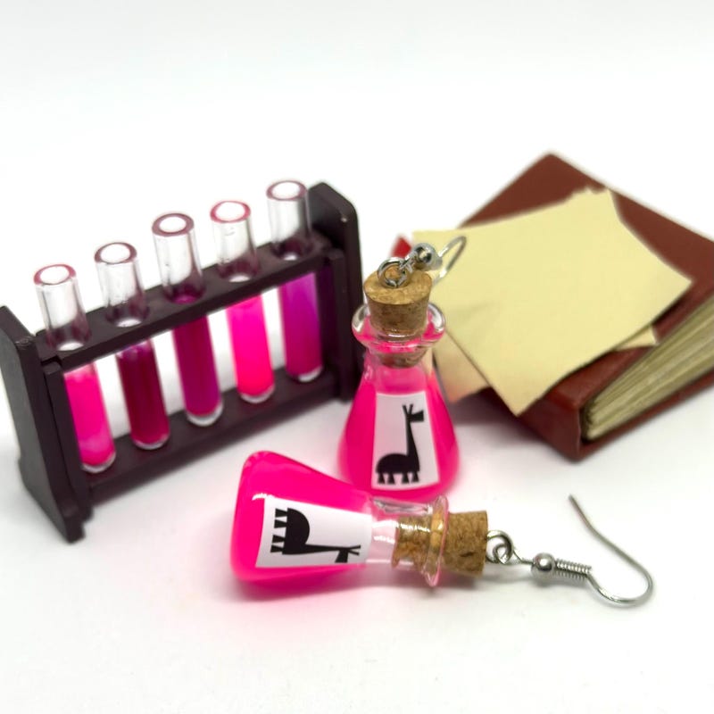 Llama Earrings Rings - Etsy