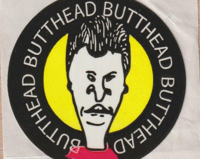 Vintage Beavis & Butthead Sticker MTV - Etsy