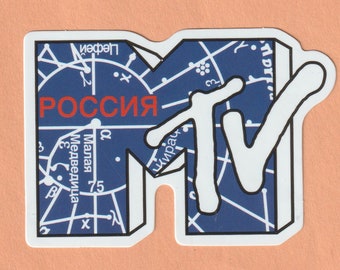 Mtv Sticker - Etsy