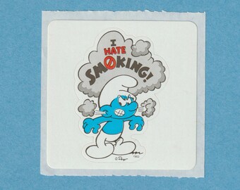 Papa Smurf Smoking - Etsy