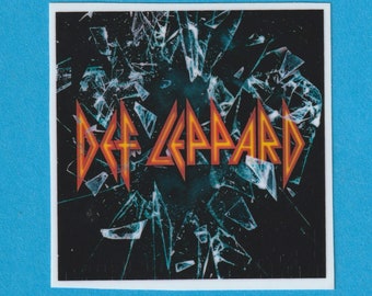 HYSTERIA Vinyl Decal Sticker Def Leppard Song Title Rock & Roll Hair ...