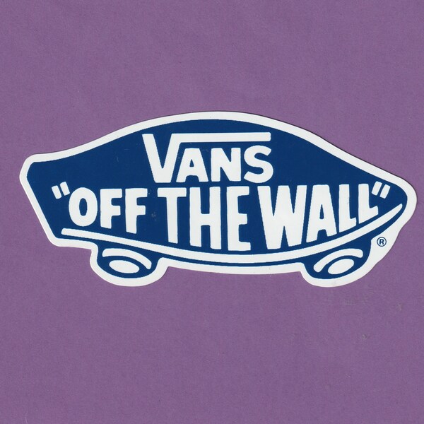 Vans Shoe Sticker - Etsy