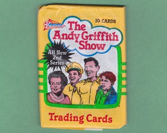 The Andy Griffith Show Series 3 Vintage Trading Cards ONE Wax Pack 1991 ...