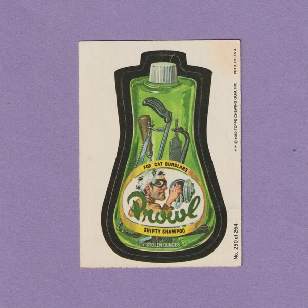 1970s Wacky Stickers - Etsy