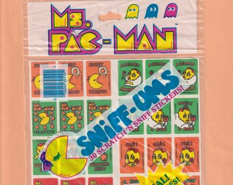 Ms Pac Man Stickers - Etsy