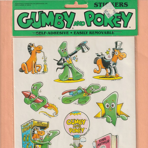 Gumby and Pokey - Etsy