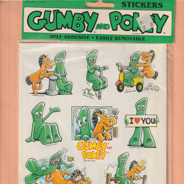 Gumby and Pokey - Etsy