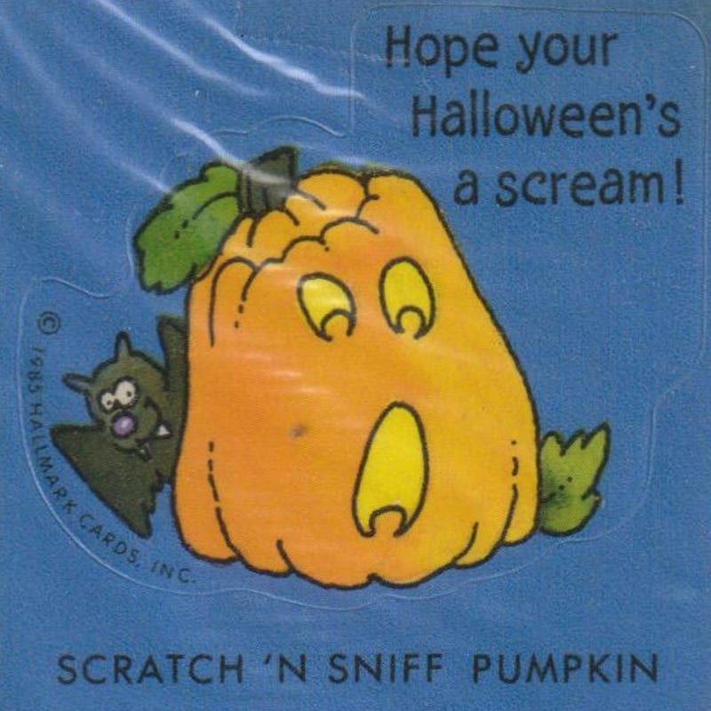 Hallmark Halloween Sticker - Etsy