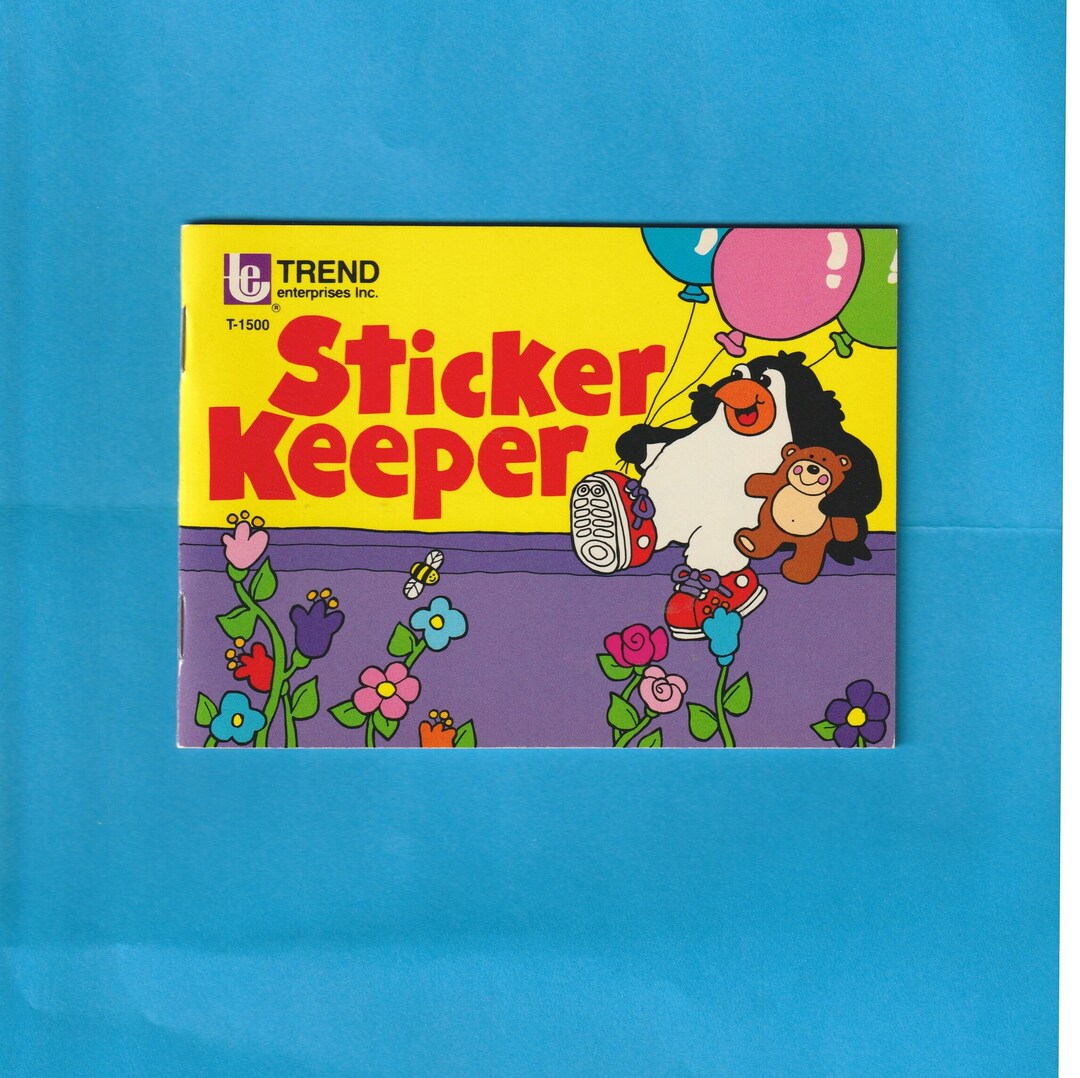 Vintage Trend Matte Scratch & Sniff Stinky Sticker Album - Etsy