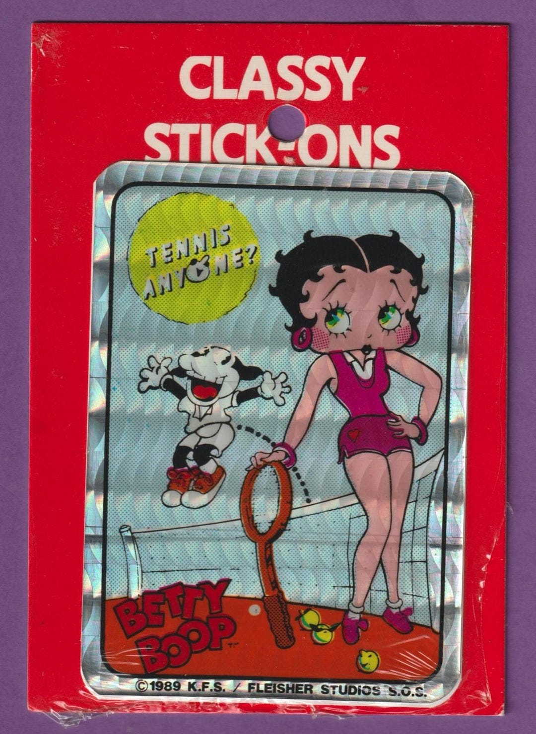1980s Vintage Classy Stick-ons Prism BETTY BOOP Sticker #4 - Etsy