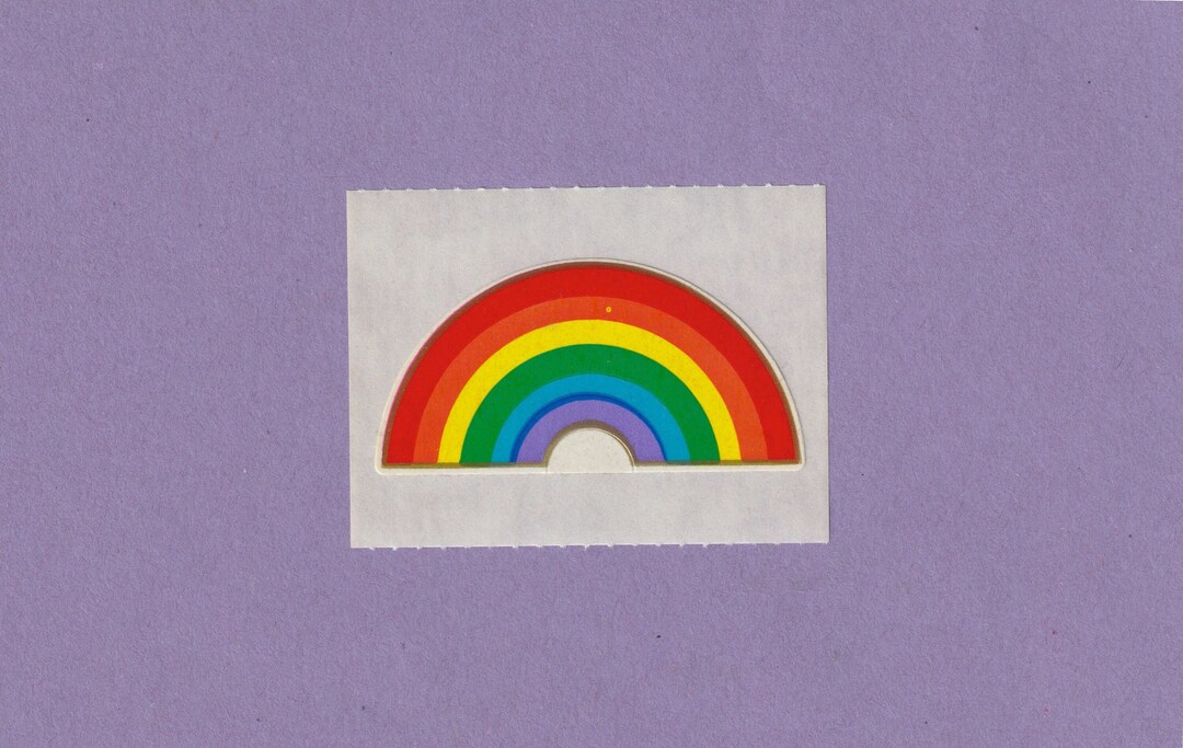 Vintage Illuminations Rainbow Sticker - Etsy