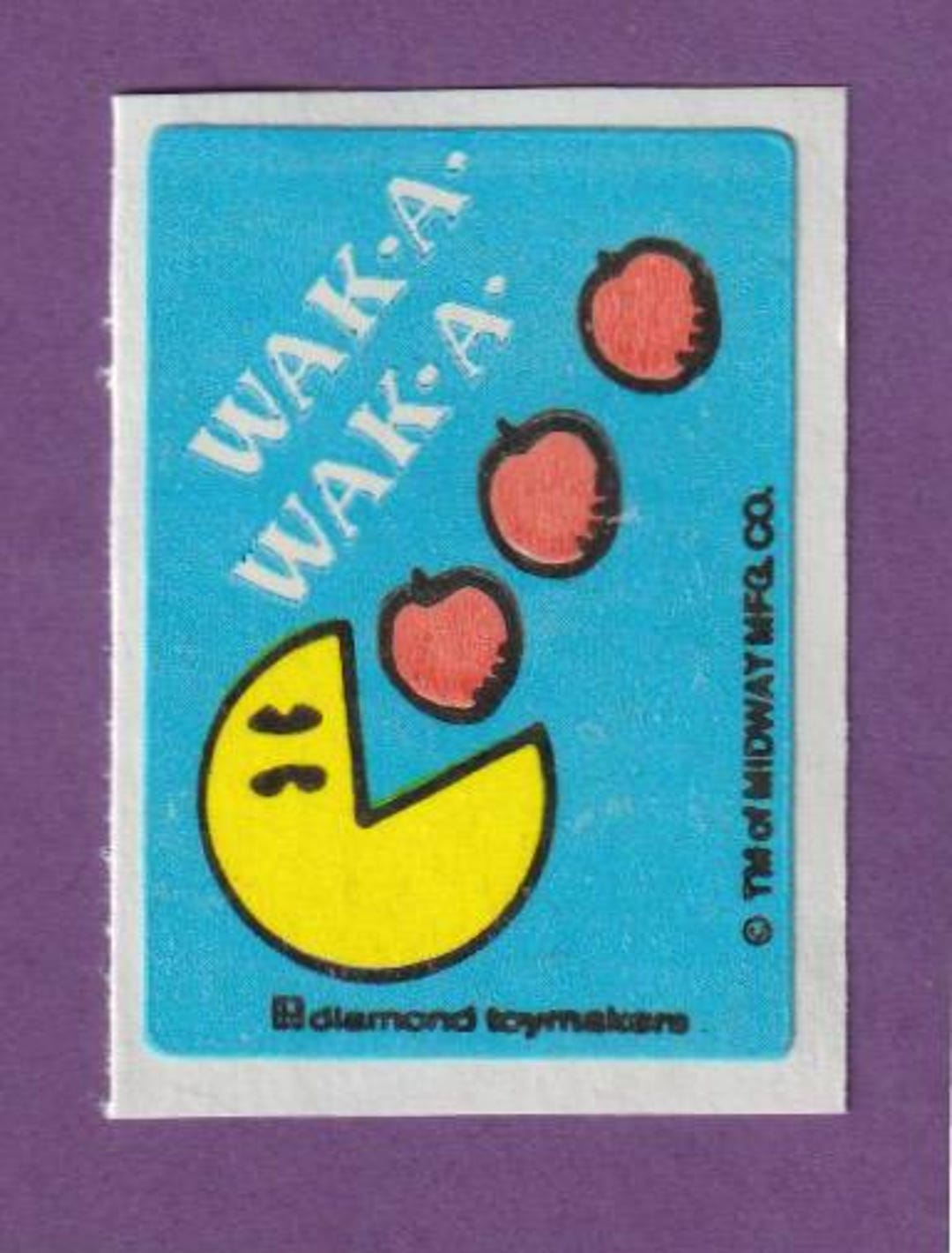 Vintage Ms. Pac Man Scratch and Sniff Sticker PEACH #3 - Etsy